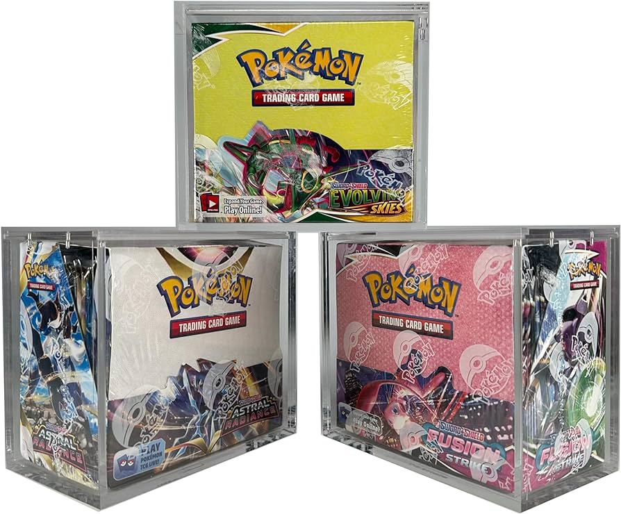 Pokemon Booster Box Acrylic Case | Rocket Grunt TCG