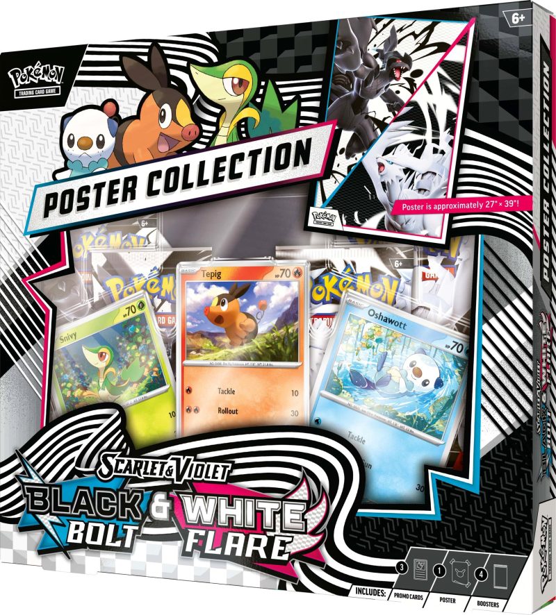 Black Bolt & White Flare Poster Collection | Rocket Grunt TCG